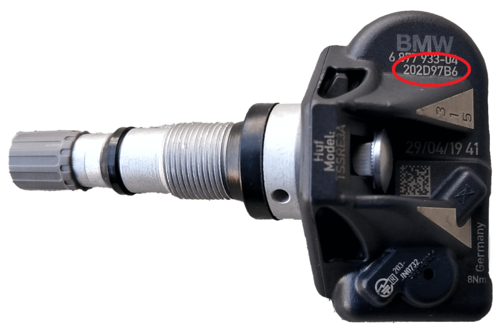 OE TPMS Sensor-ID Location | Alligator TPMS