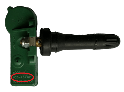 OE TPMS Sensor-ID Location | Alligator TPMS