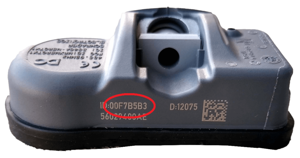 OE TPMS Sensor-ID Location | Alligator TPMS